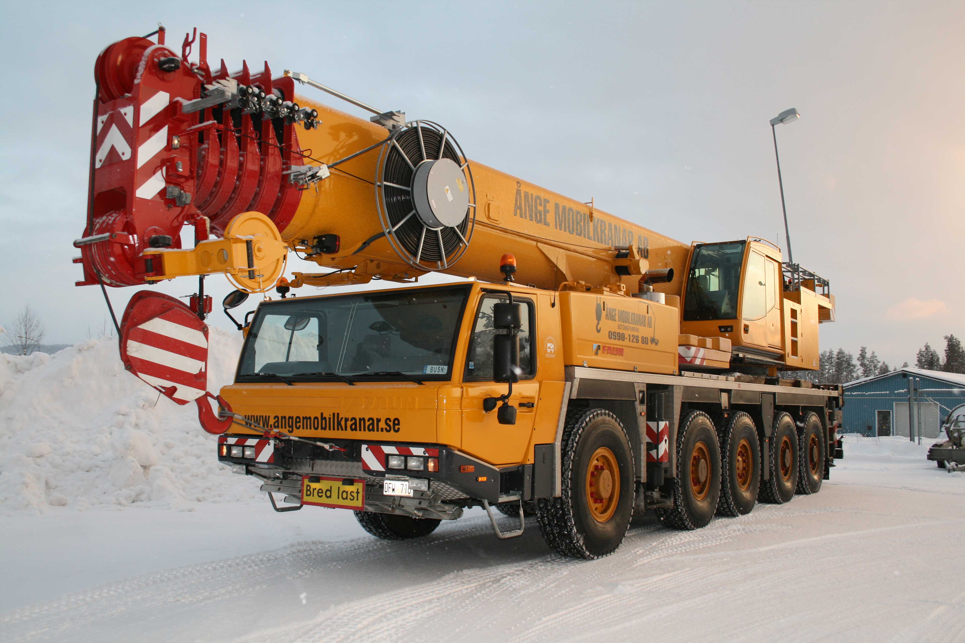 Ånge Mobilkranar AB - start